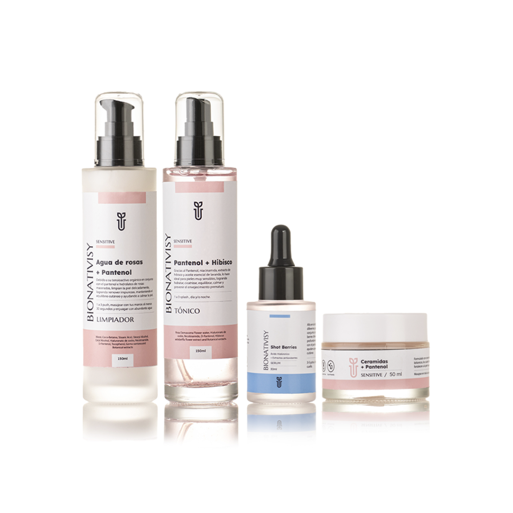 Kit Sensitive – Rosácea + Piel sensible - BIONATIVISY BOTANICA